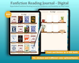 Custom Handmade Fanfiction Reading Journal - Etsy