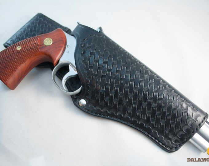 Walking Dead Rick Grimes Leather Swivel Holster for Colt Python - Etsy