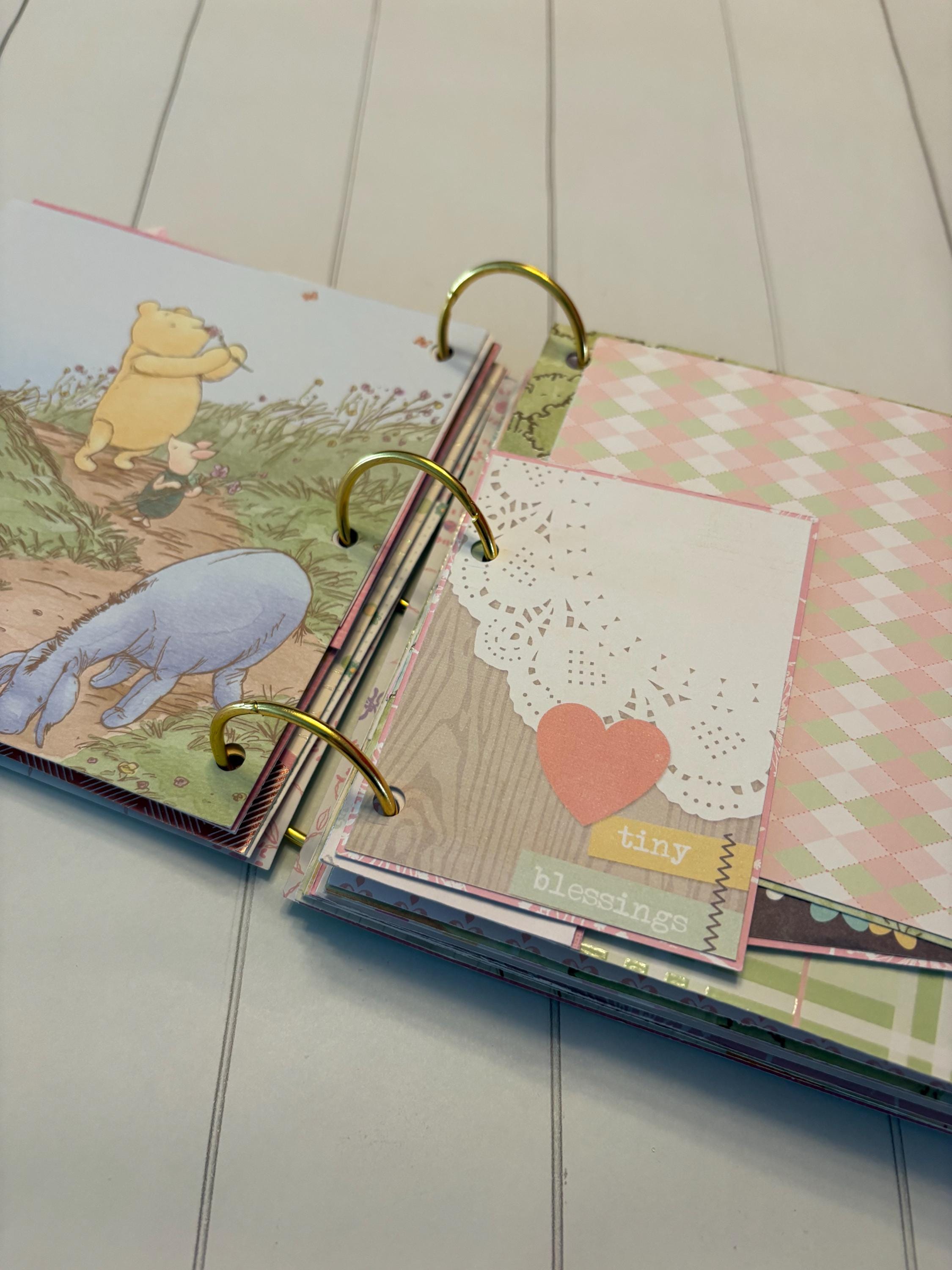 Premade Baby Girl Mini Scrapbook - Etsy