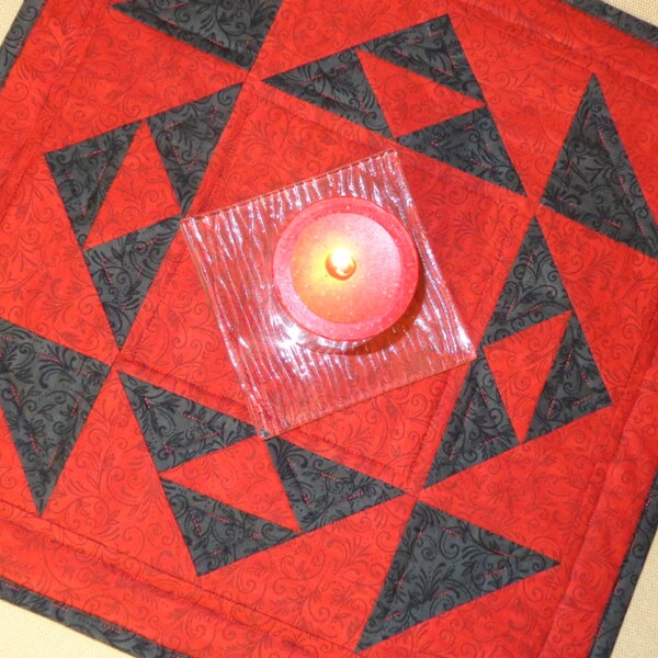 Quilted Table Topper - Etsy