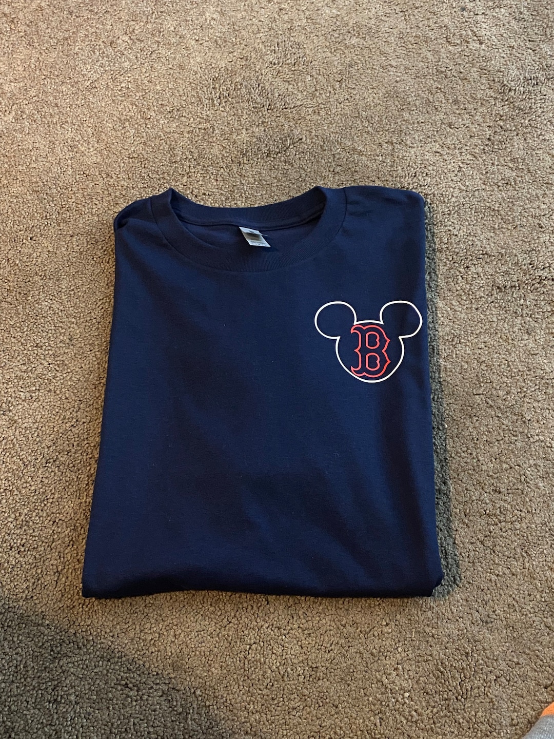 Mickey Mouse Inspired Boston Red Sox MLB, Family Amusement Park Trip T ...
