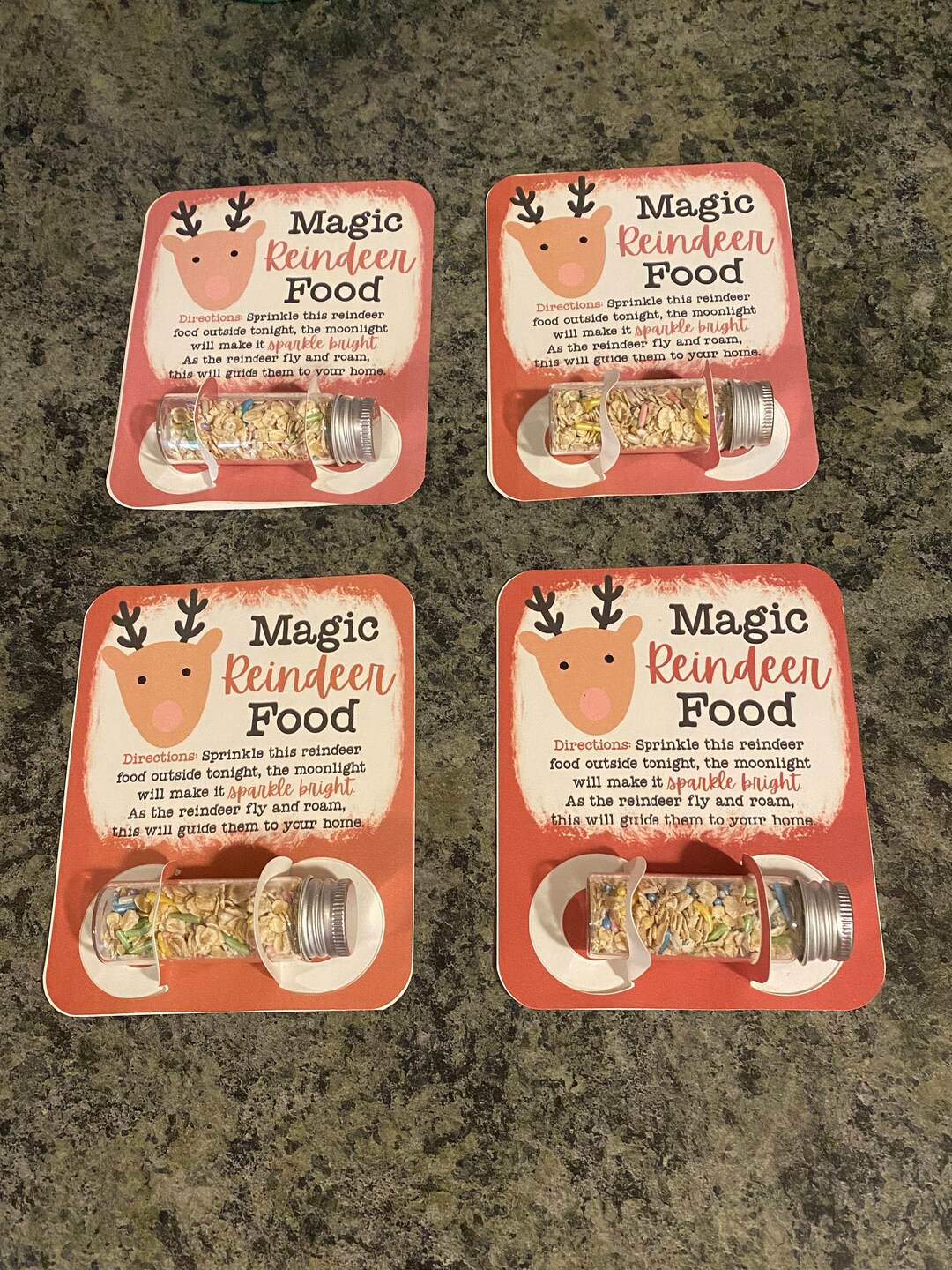 Magical Reindeer Food, Reindeer Dust, Christmas Magic Food, Christmas ...