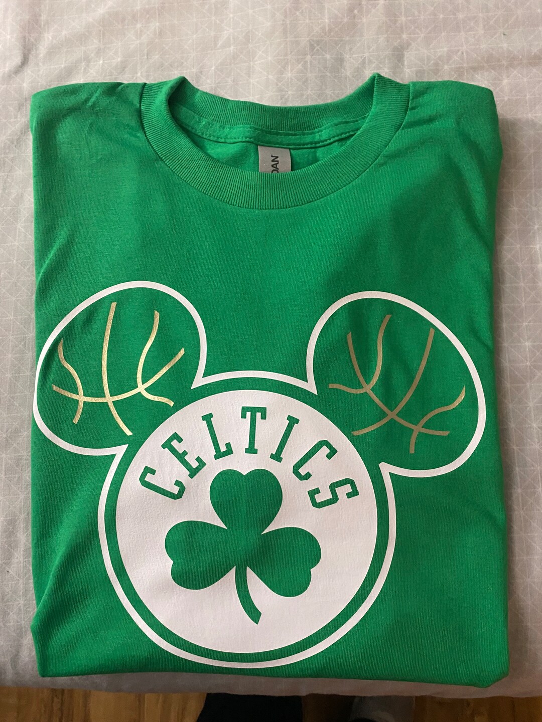 Mickey Mouse Boston Celtics Inspired NBA Family Amusement Park Trip T ...