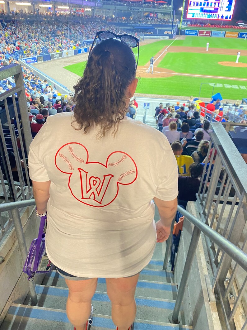 Mickey Mouse Inspired Worcester Woo Sox Family Amusement Park Trip T ...