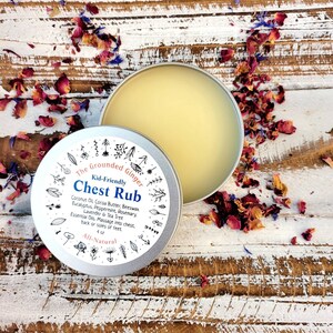 All Natural Chest Rub Kid Friendly Chest Rub Eucalyptus Balm Herbal ...