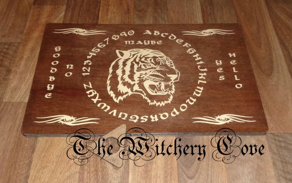 Wooden Hand Made Spirit Board Ouija Board 'spirit of | Etsy