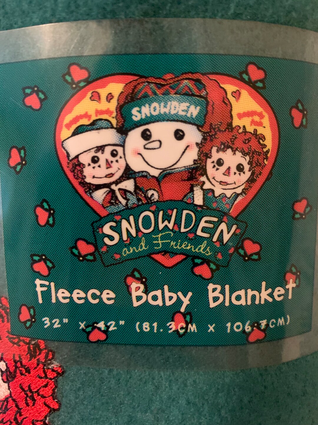 Raggedy Ann Fleece Baby Blanket - Etsy