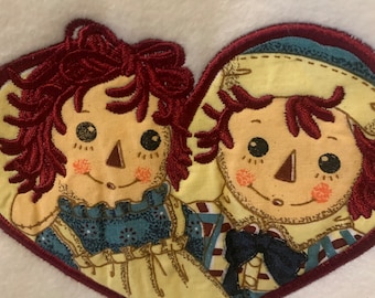 Raggedy Ann and Andy Crochet Baby Afghan or Blanket Crochet Pattern PDF ...