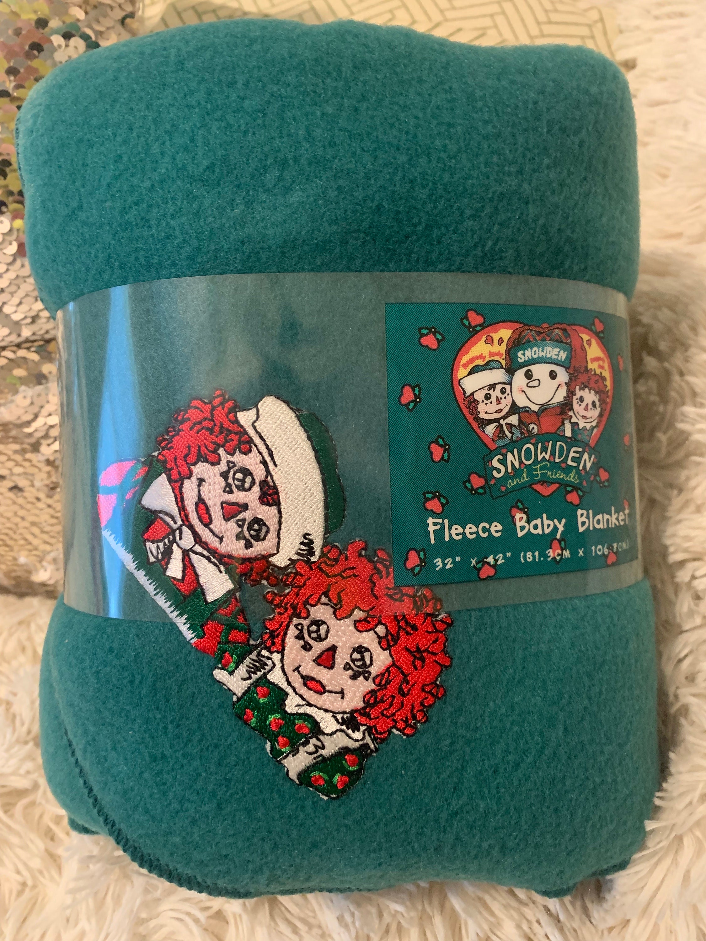 Raggedy Ann Fleece Baby Blanket - Etsy