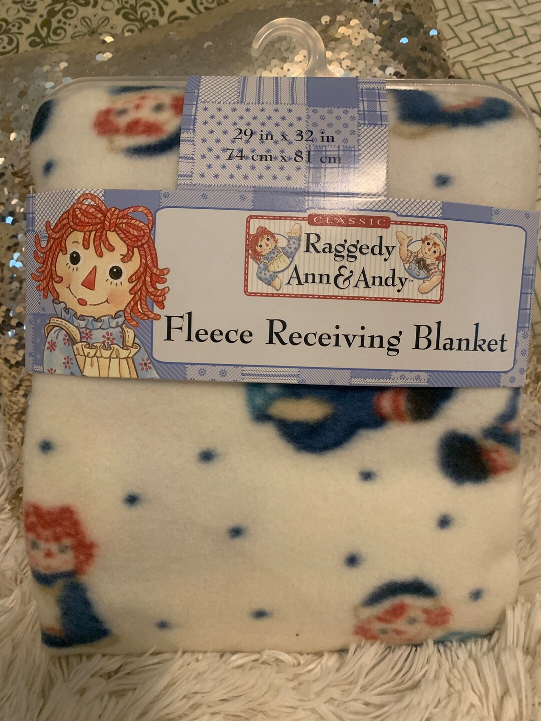 Raggedy Ann Fleece Receiving Blanket - Etsy