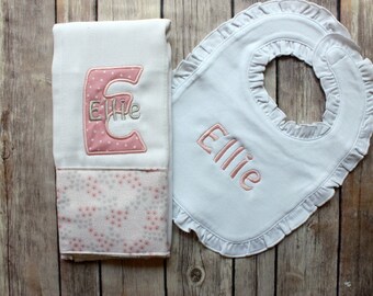 Monogram baby girl | Etsy