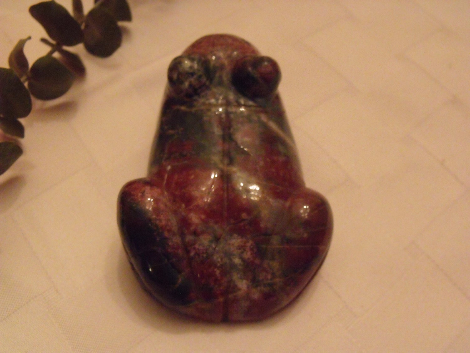 Sale Delightful Antique Marble Frog/marble Frog/ Frog Figurine ...