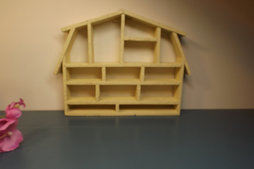 Shadow Box. Miniatures Display Case for Tini Figurines, Wooden ...