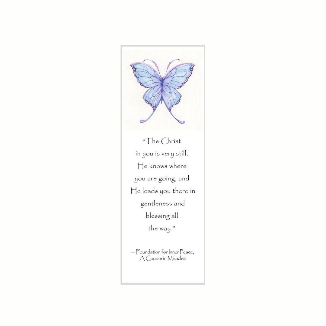 Course in Miracles Quote; Dragonfly Art; Spiritual Gift, ACIM, Keepsake ...