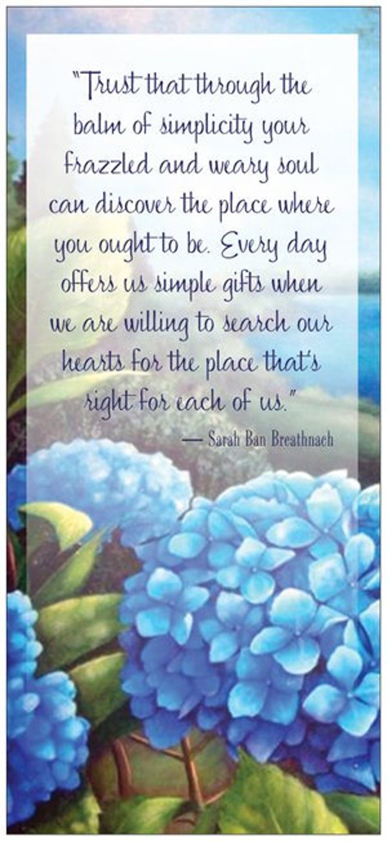 Inspirational Keepsake Card With Quote Encouragement Card - Etsy