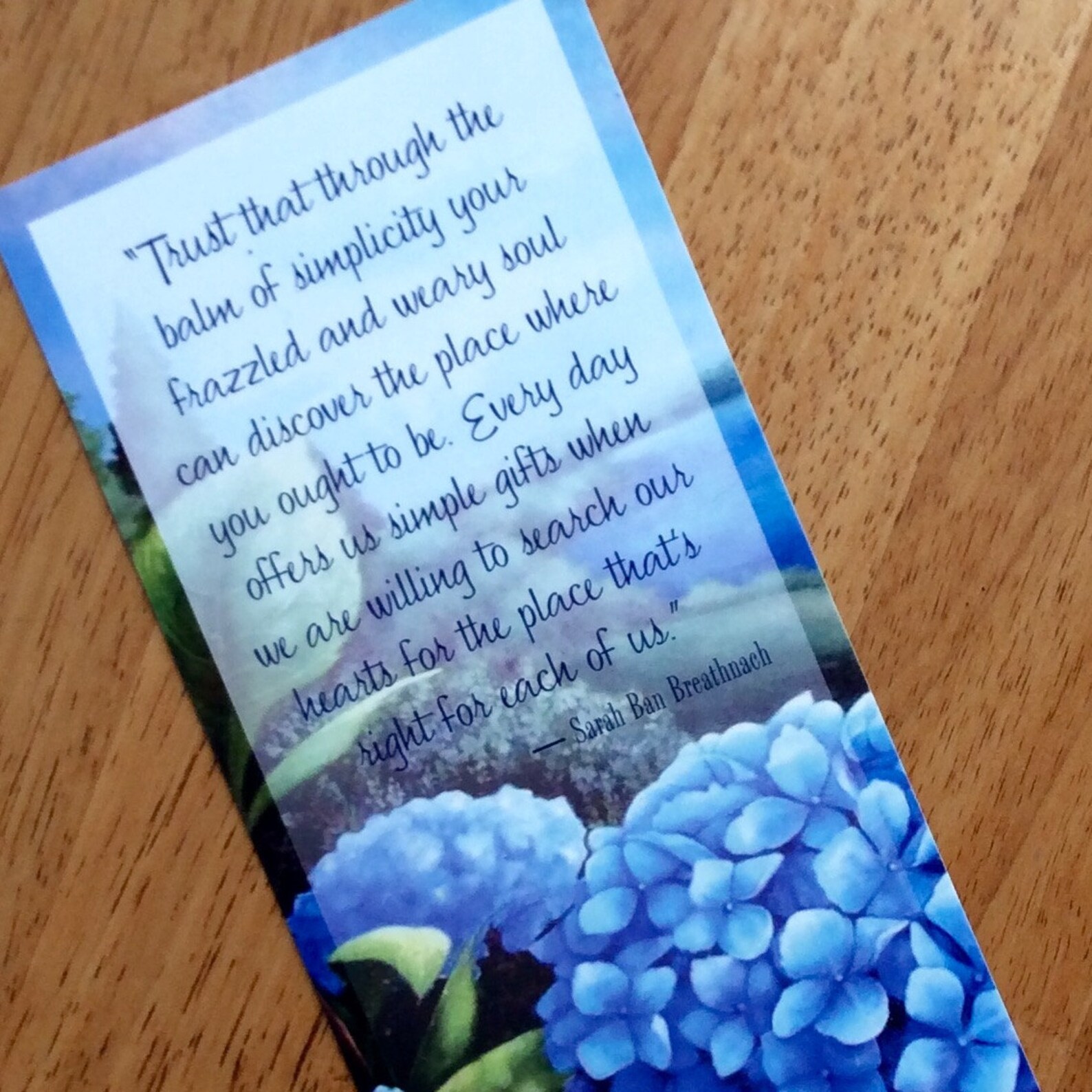 Inspirational Keepsake Card With Quote Encouragement Card - Etsy