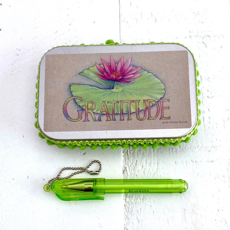 GRATITUDE BOX Daily Gratitude Prayer Box Free - Etsy
