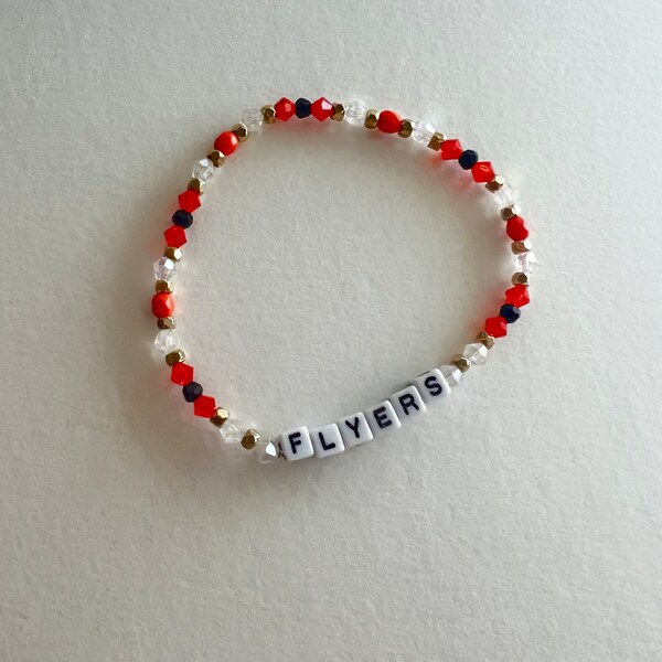 Flyers Friendship Bracelet - Etsy