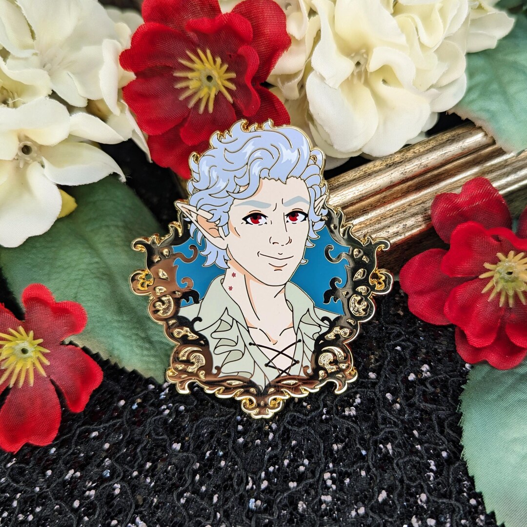 The Pale Elf Enamel Pin - Etsy