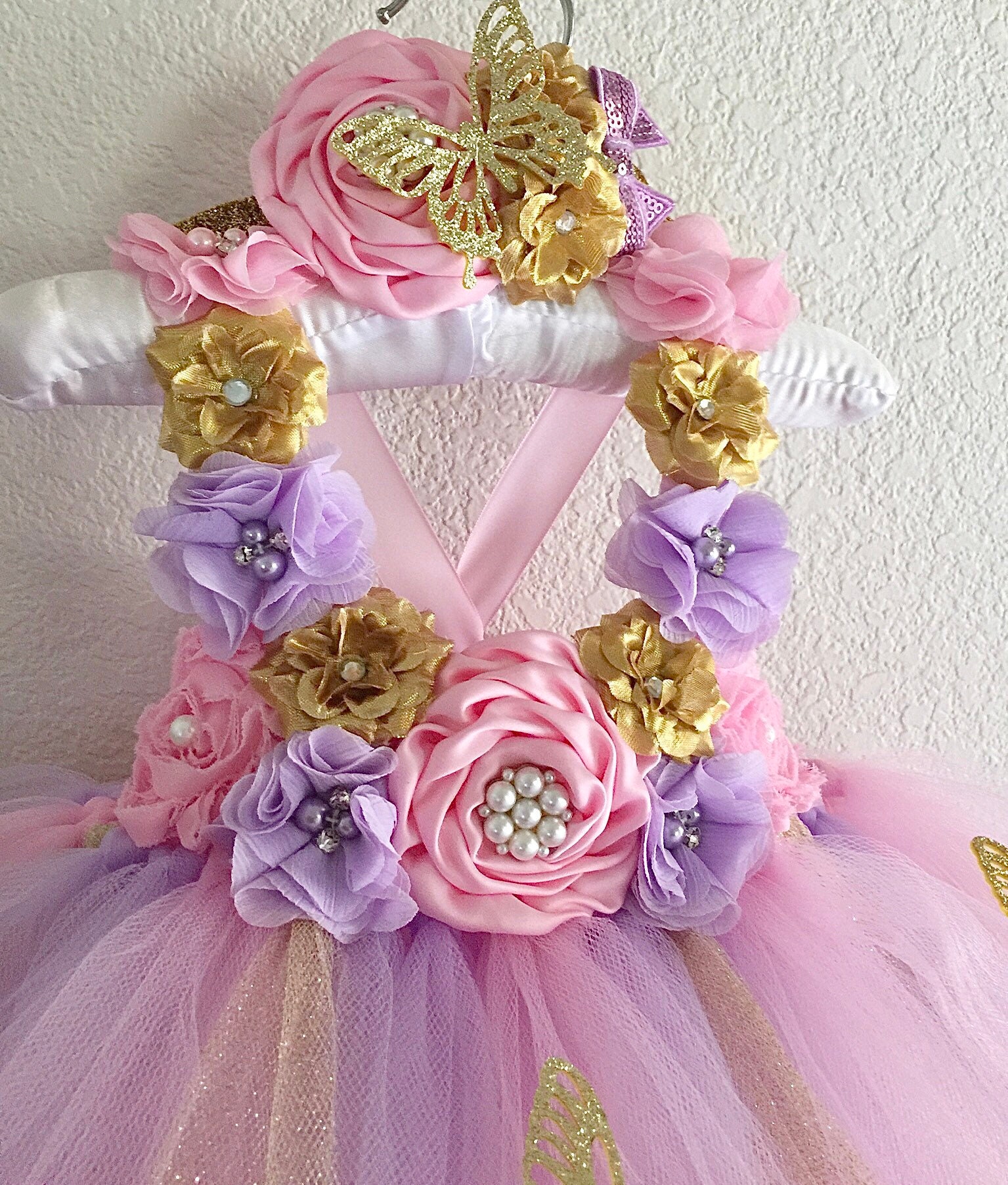 Pinklavender and Gold Butterfly Tutu Dresssmash Cake Tutu | Etsy