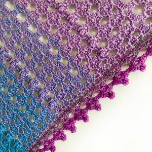 SKYE Crochet Shawl Pattern, Crochet Pattern, Shawl Pattern, Digital ...