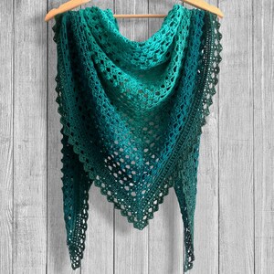 SKYE CLASSIC Crochet Shawl Pattern, Crochet Pattern, Shawl Pattern ...
