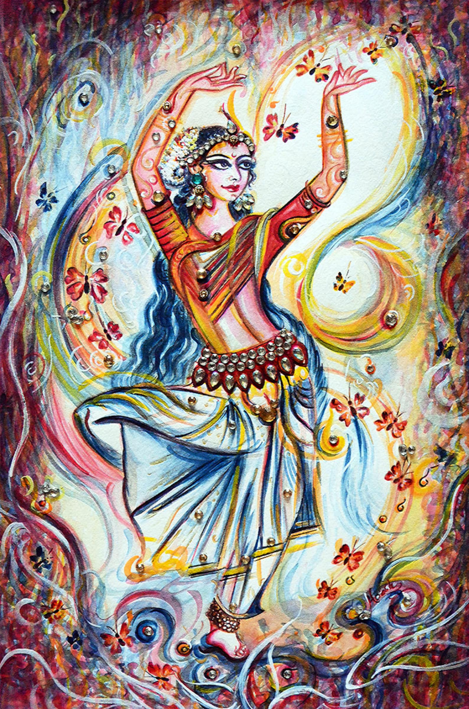 Classical Indian Dance, Bharat Natyam, Butterflies, Contemporary ...