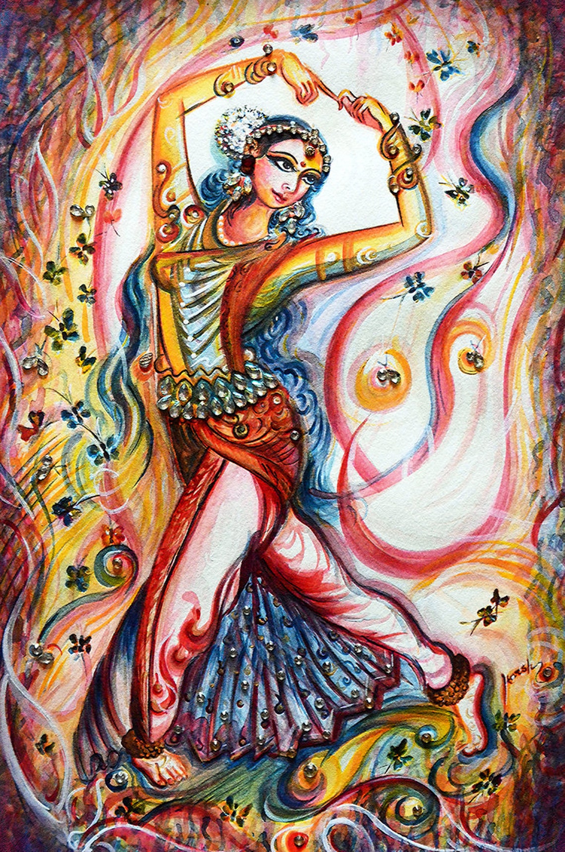 Classical Indian Dance, Bharat Natyam, Butterflies, Contemporary ...