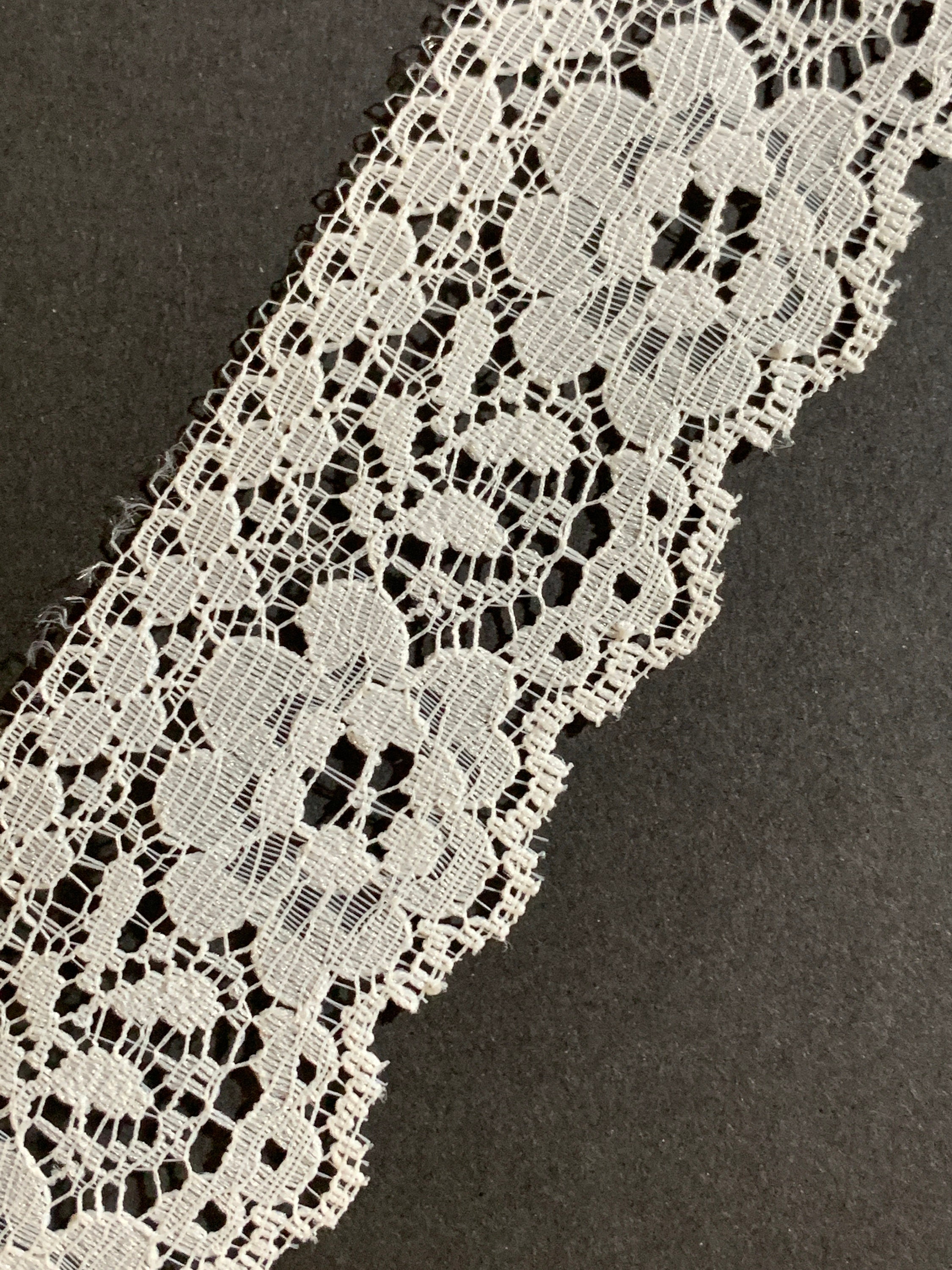 White Lace 5 Yards by 1 1/4 Inch Wide. Bridal, Costumes, Clothing ...