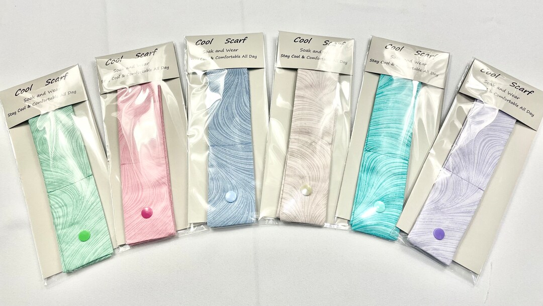 Cooling Neck Tie, Cooling Scarf, Neck Cooler, Cool Neck Tie, Cool Neck ...