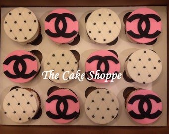 Chanel cake topper | Etsy