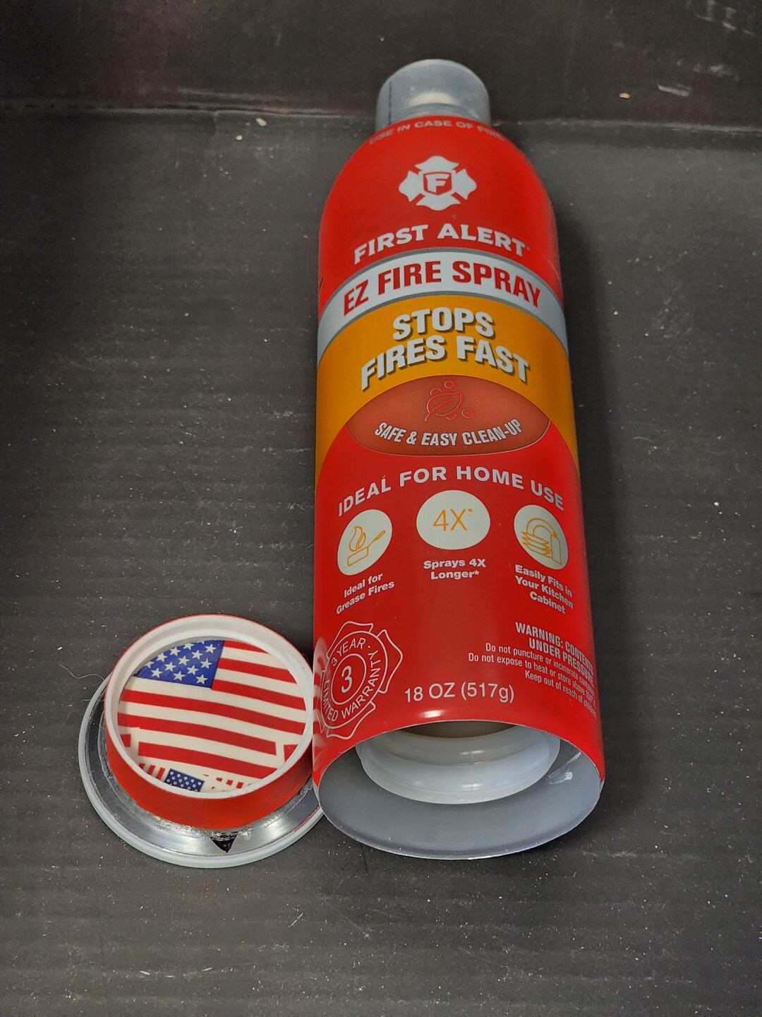 First Alert Fire Extinguisher Diversion Secret Safe Stash Fake Can Hide ...