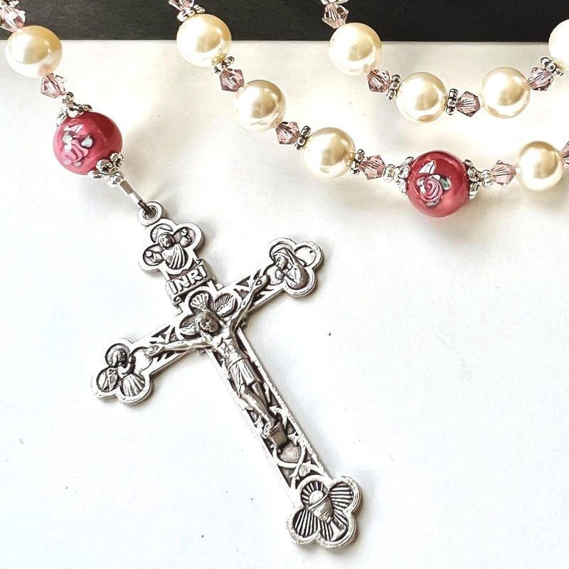 Gorgeous Catholic Rosary - Etsy