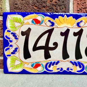 House Numbers Ceramic, House Numbers and Letters Sign, Custom Ceramic ...