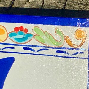 Two Line House Number Plaques. Full Address House Sign. Hand Painted ...