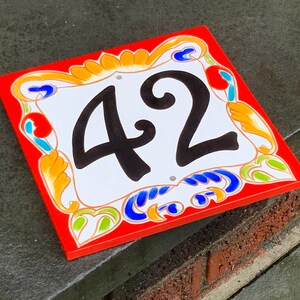 Small House Number Plaques, Address Plaque for up to Two Numbers ...