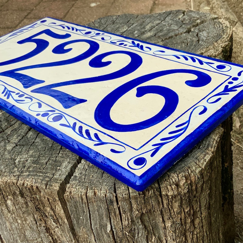 Ceramic House Numbers - Etsy