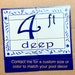 Swimming Pool Marker, Depth Marker, Any Design to Match Your Décor ...