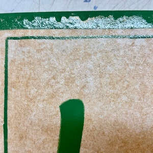 Green Custom House Number Sign Hand Painted Personalized Sign, Address ...