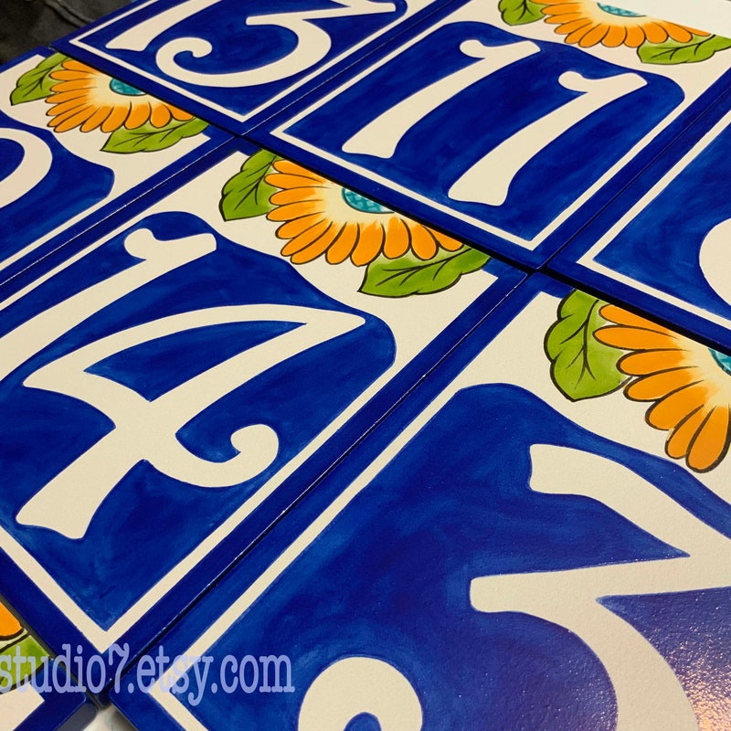Sunflower Table Numbers - Etsy
