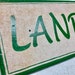 Green Custom House Number Sign Hand Painted Personalized Sign, Address ...