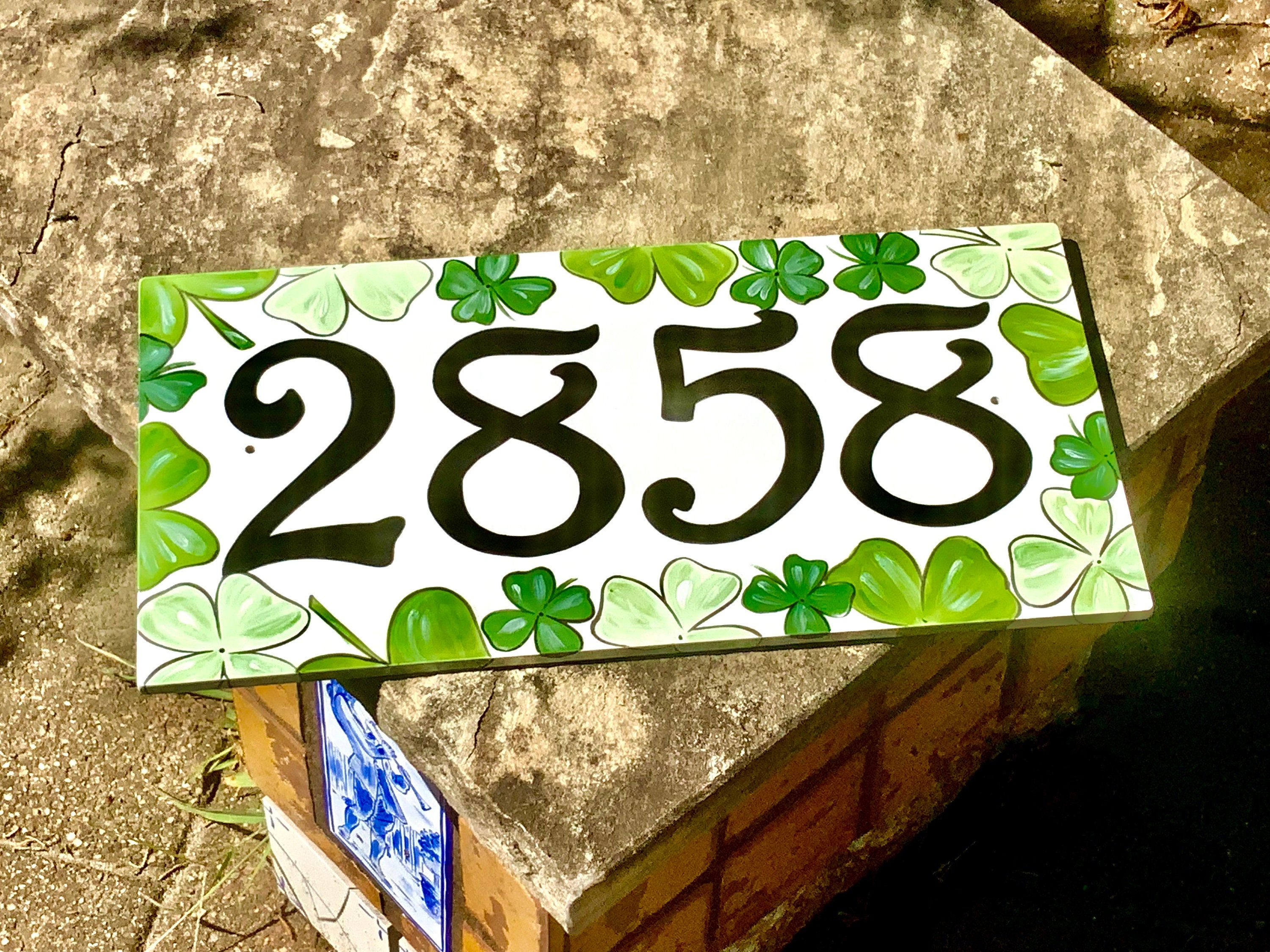 Ceramic House Address Signs