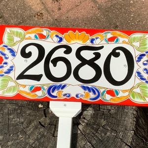 Garden Stake to Display Your House Number Sign, Yard Stake, Lawn Stake ...