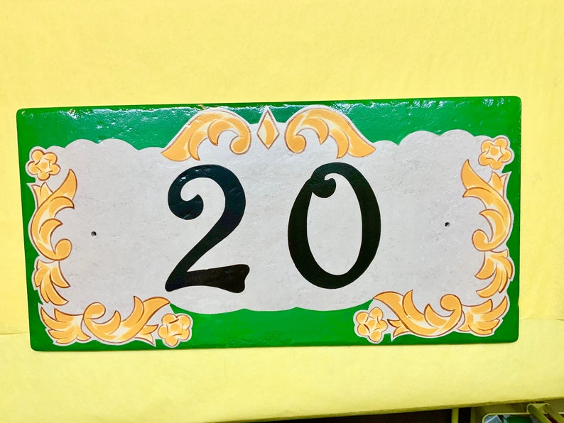 Custom address sign plaque for home House number personalized | Etsy