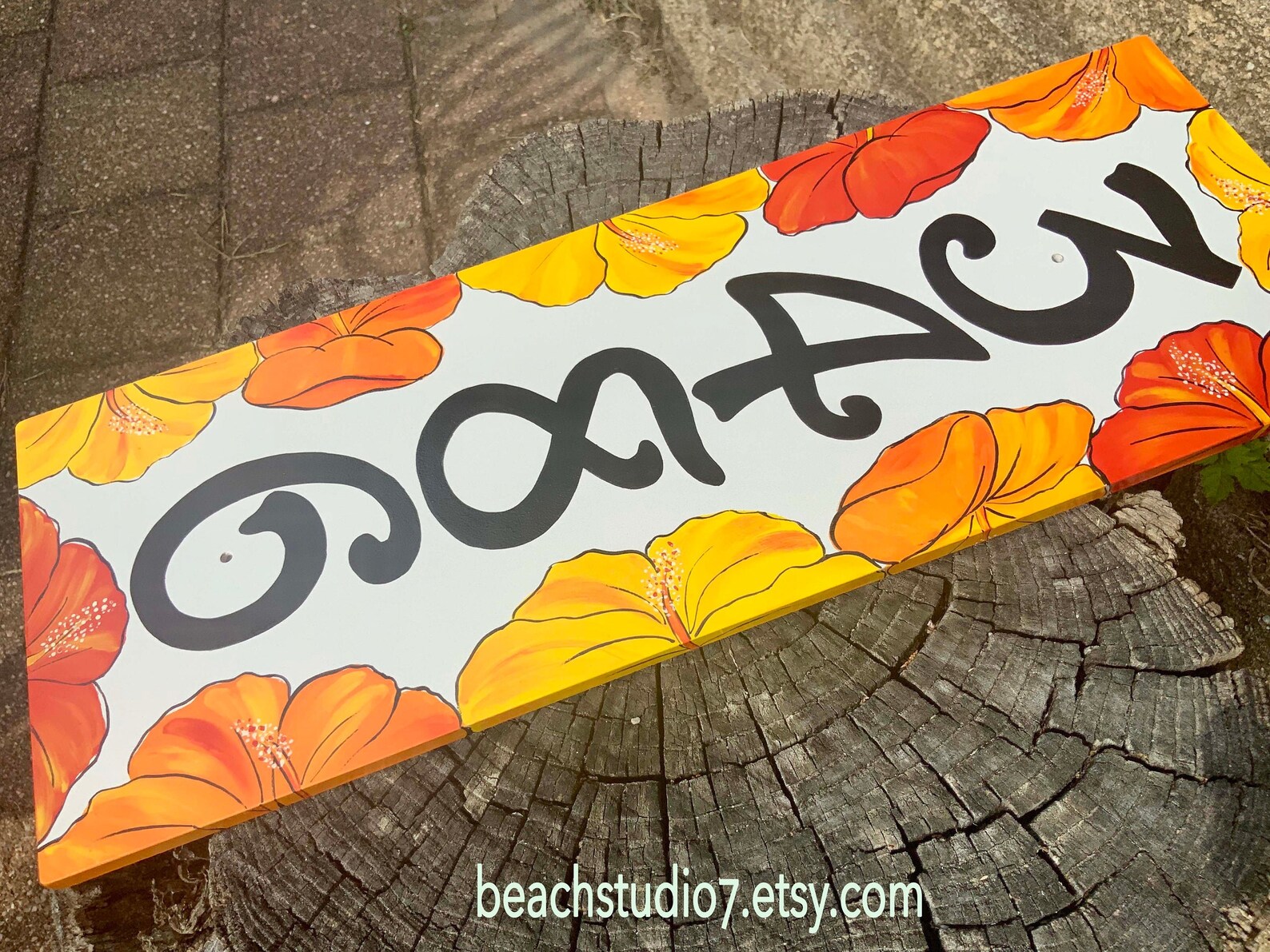 Vertical Sign Colorful House Number Plaque, Ceramic Address Sign for ...