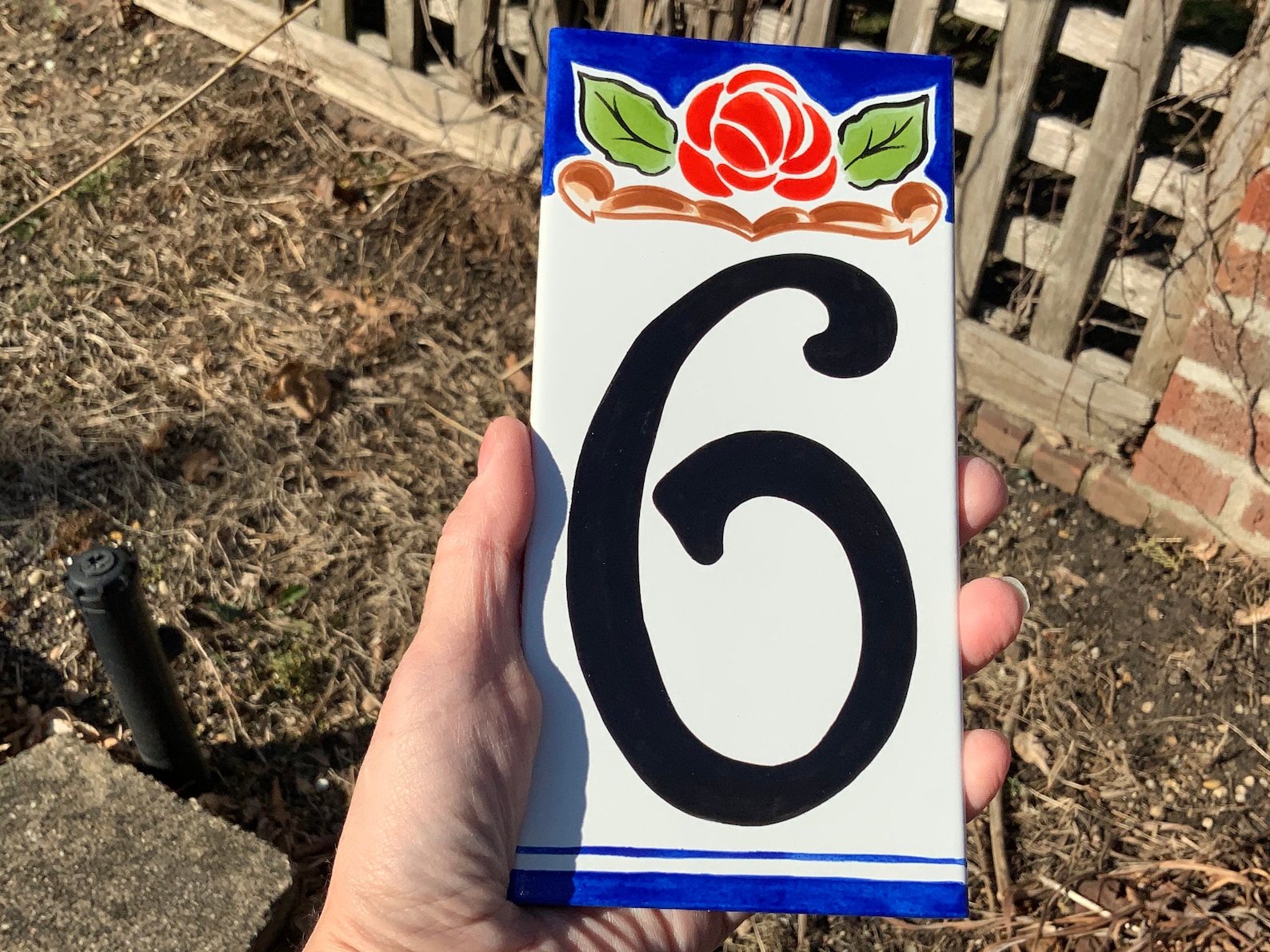 Italian House Numbers Plaques, Wedding Table Numbers, Individual ...