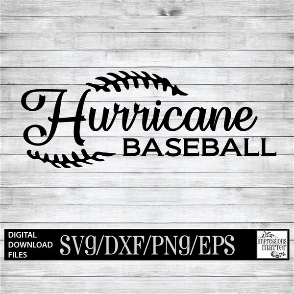 Hurricanes Baseball Svg - Etsy