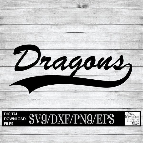 Dragons School Logo - Etsy