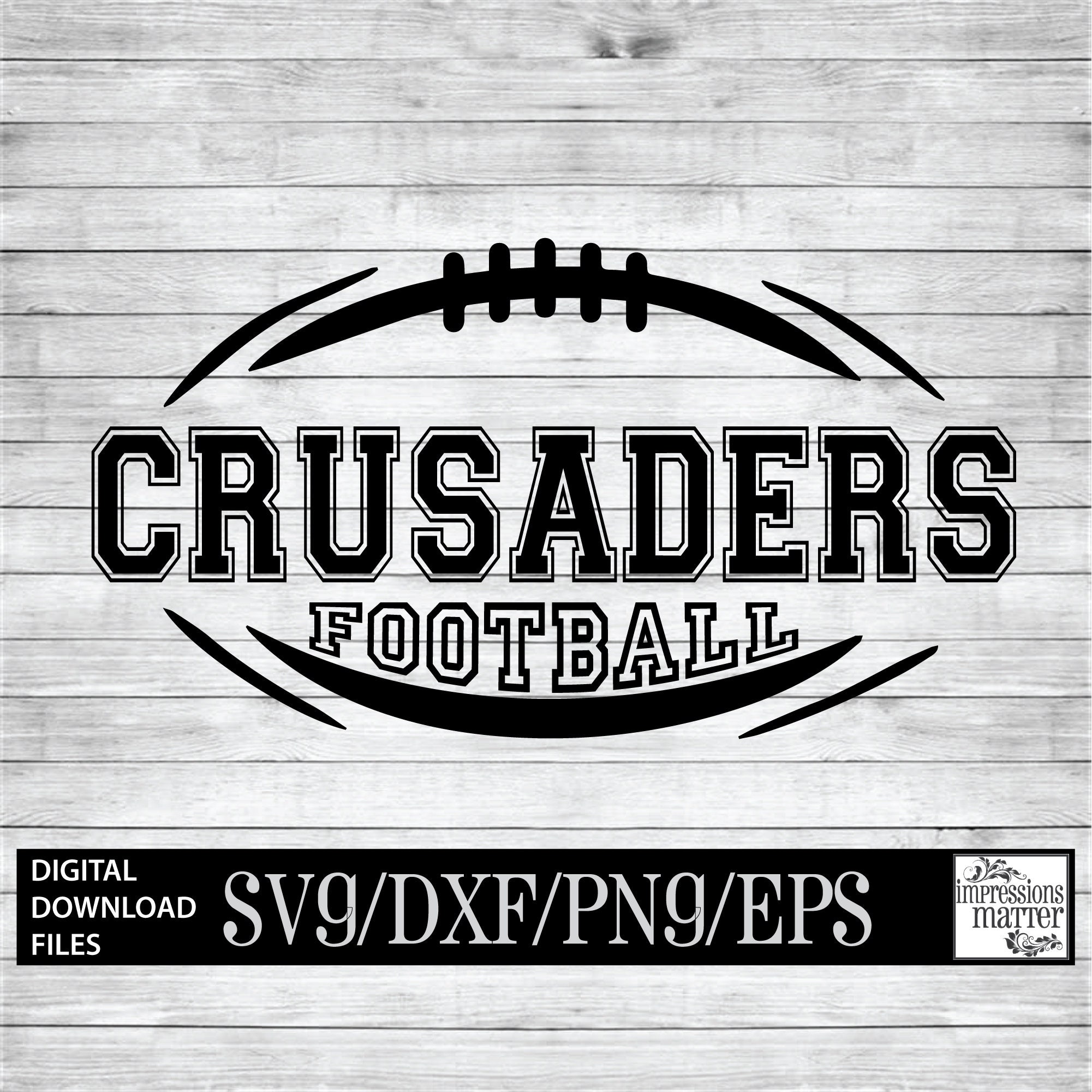Crusader Football Logo