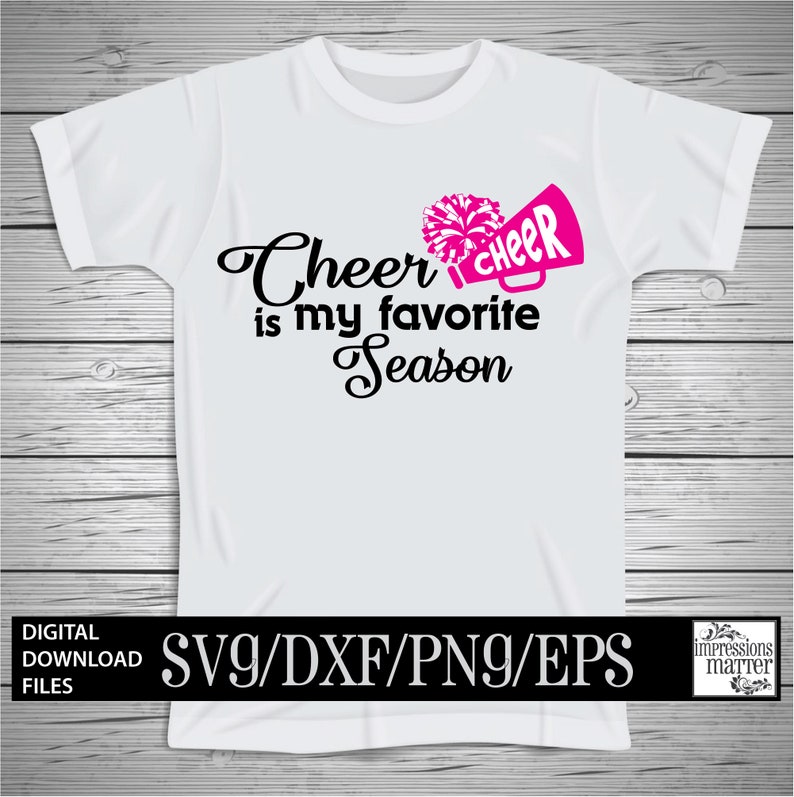 Cheer Season Digital Art File SVG and DXF File for Cricut - Etsy